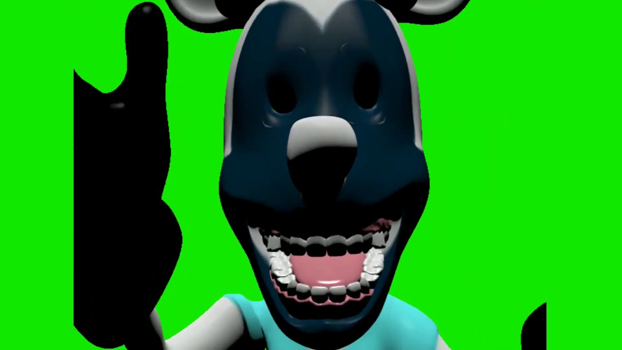 fnati 1 all jumpscares in green screen 2 - YouTube