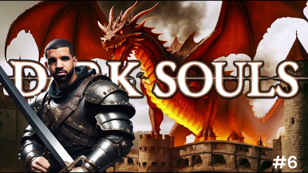 using this big black DRAKE SWORD is super neat! | dark souls | part 6 ...