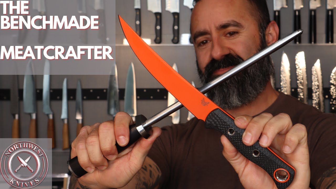 The Benchmade Meatcrafter, easy to use in the kitchen and in the field ...