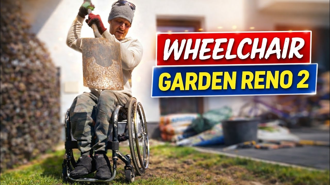 Wheelchair Garden Renovation. Harder Than I Thought (pt 2) - YouTube