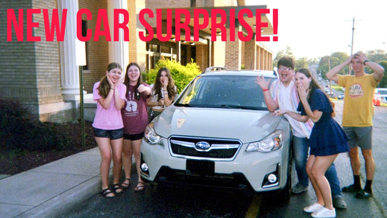 I got Surprised with a New Car!!! #surprise - YouTube