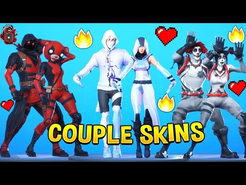 Top 50 Fortnite Couple Emotes Dances - YouTube
