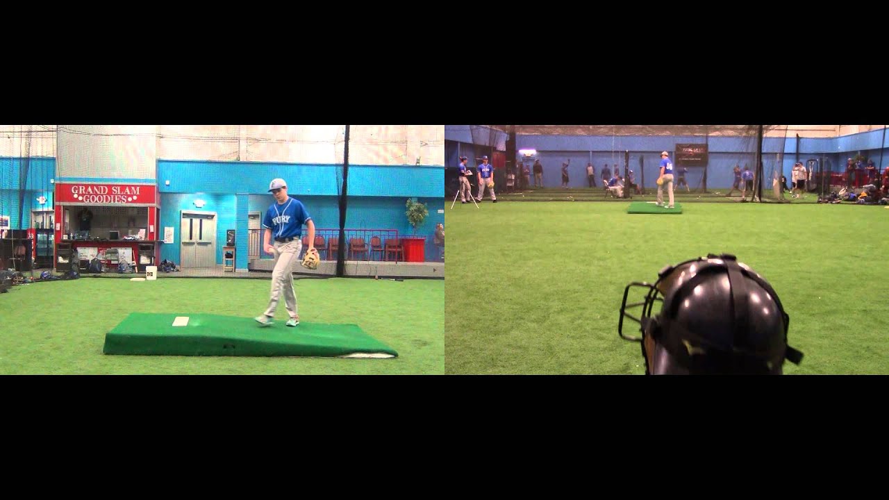 Pitching Side by Side View - YouTube
