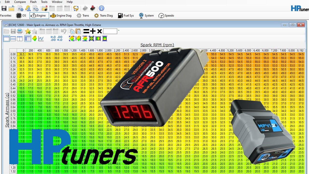 How To Add The Ballenger AFR500 Wideband To Hp Tuners VCM Scanner - YouTube