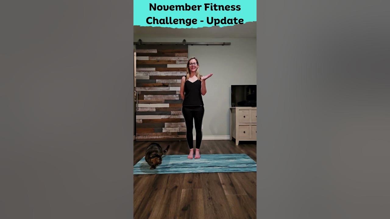 November Fitness Challenge Update! Planks and Hula Hoop - YouTube