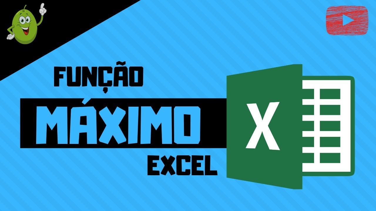 FUNÇÃO MÁXIMO NO EXCEL - YouTube