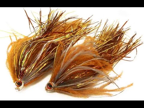 Pike tube fly tying lesson, Step by step : Copper/gold - YouTube