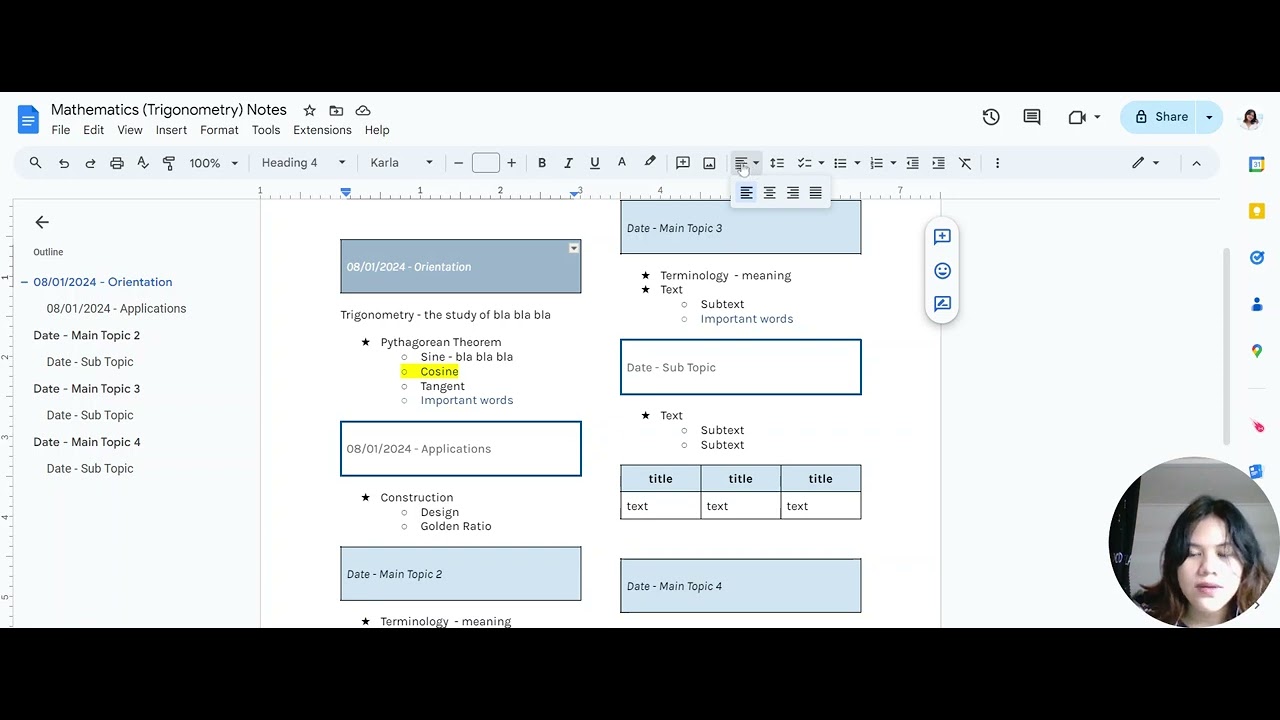 For Adel: How to Use the Notes Template - YouTube