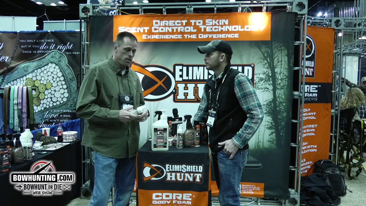 Elimishield Hunt Scent Control System-2018 ATA Show - YouTube