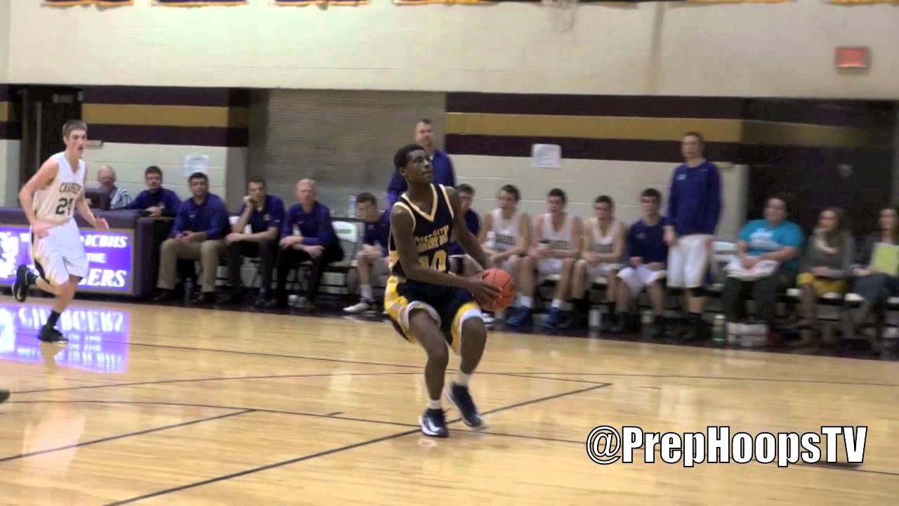 Mory Diane 2014 Detroit Country Day with a dunk vs Allen Park Baptist ...