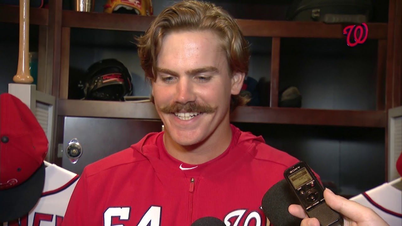 James Bourque on being called up to the Nats - YouTube