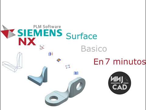 TUTORIAL NX SURFACE, CREAR UNA SUPERFICIE ES MUY SENCILLO - YouTube