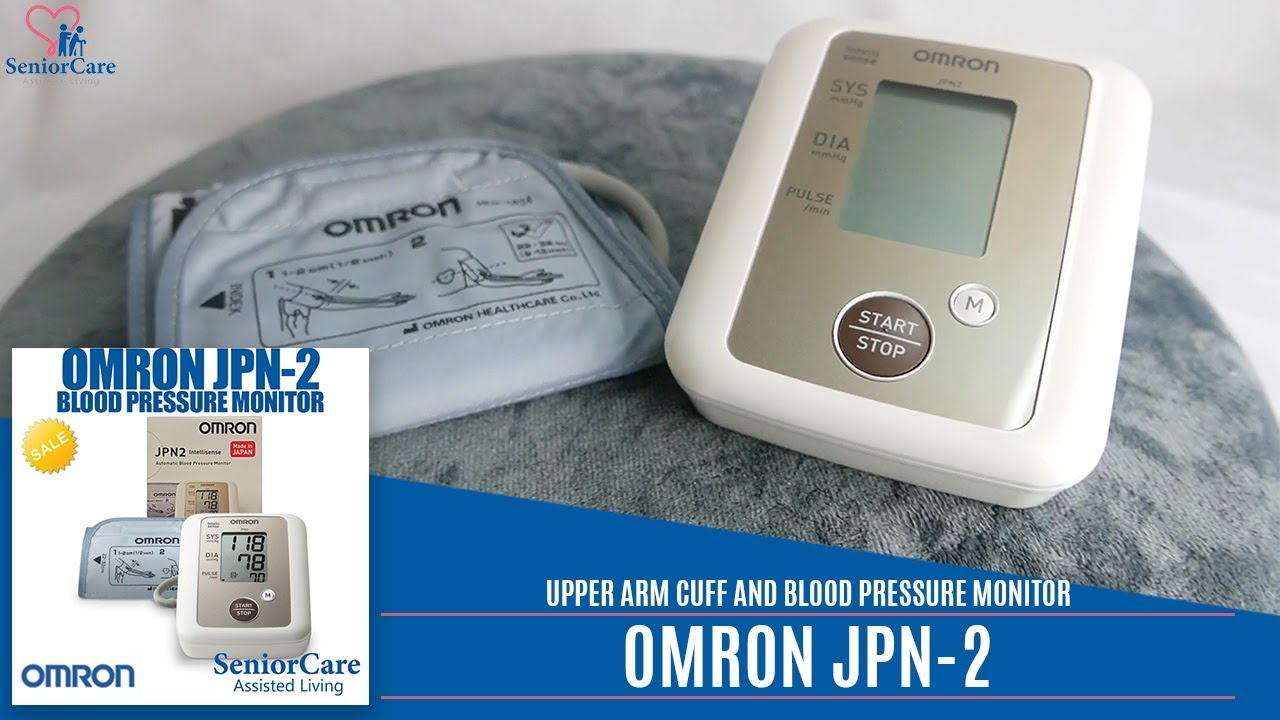 TRY THIS NEW TECH! OMRON HEM-JPN2 Blood Pressure Monitor for Home Monitoring of Blood Pressure ...