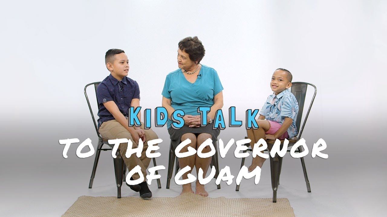 Nihi! KIDS TALK to the Governor of Guam | KIDS TALK | Nihi! - YouTube