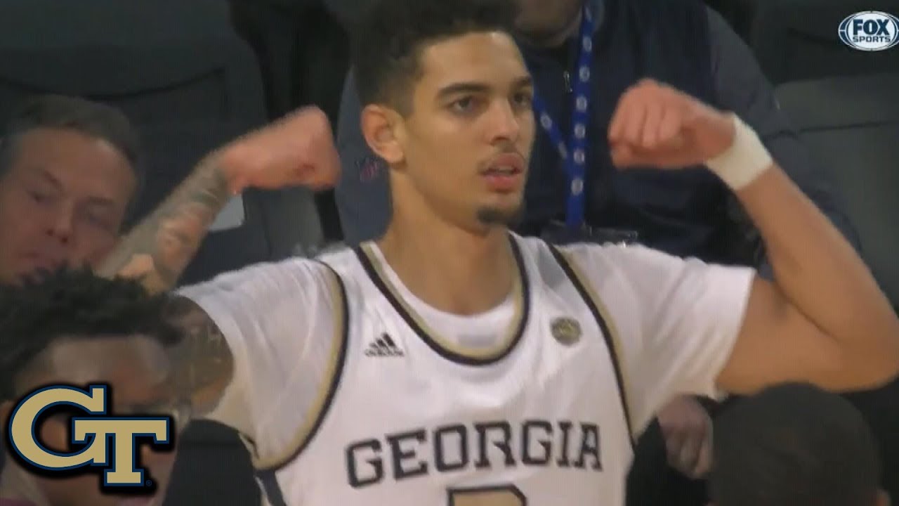 Georgia Tech's Michael Devoe Sinks The And-1 For The Game Winner - YouTube