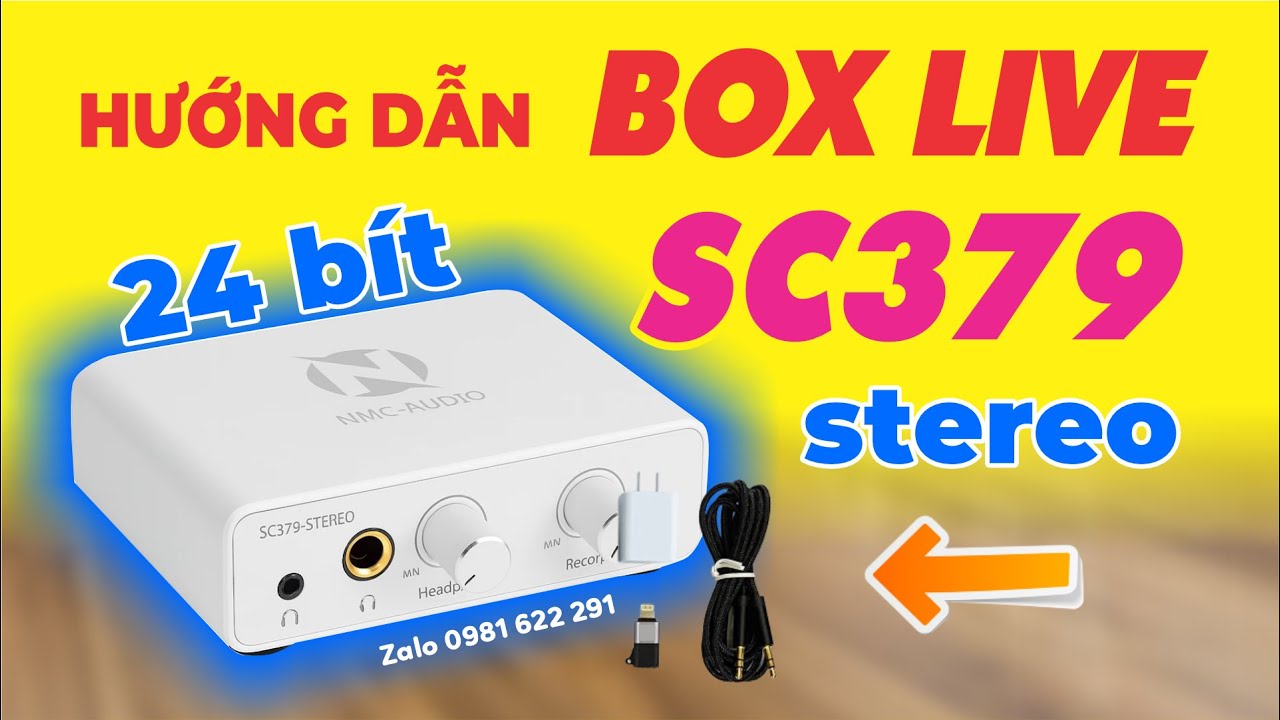 Hướng dẫn sử dụng Box live SC379 màu trắng chính hãng - YouTube