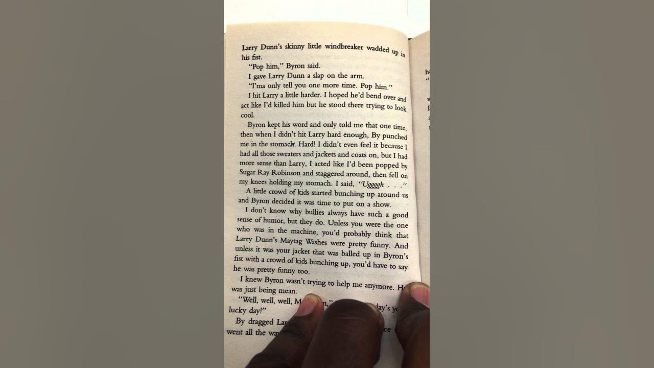 The Watsons Go To Birmingham Chapter 4 Part 2 - YouTube