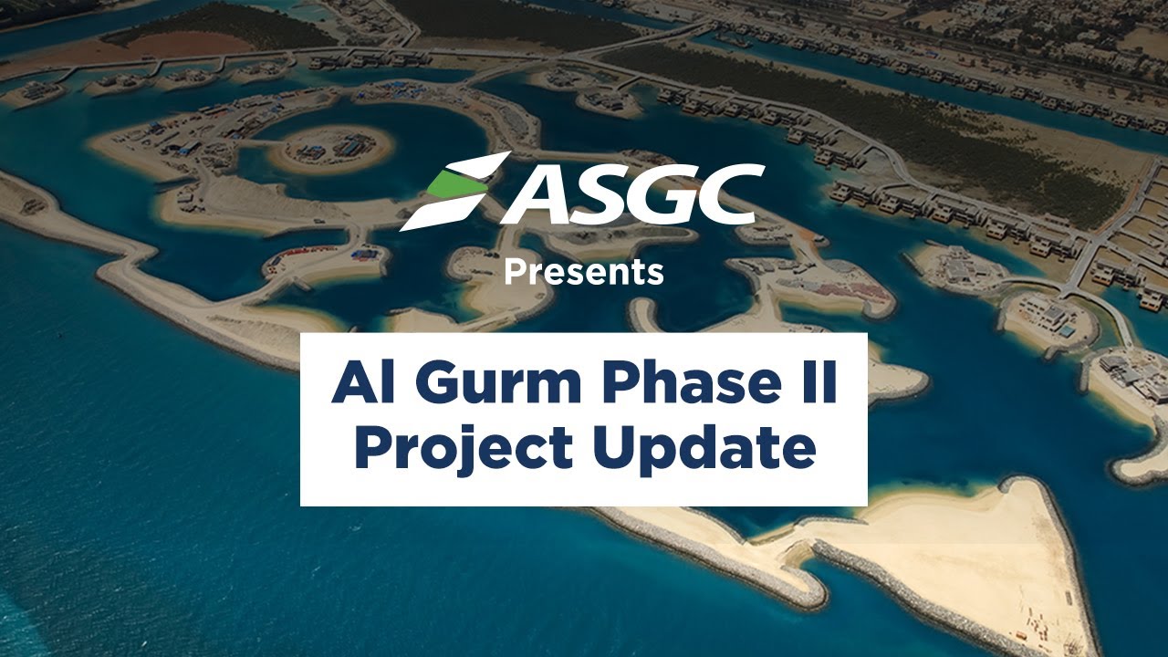 ASGC Project update - Al Gurm Phase II - YouTube