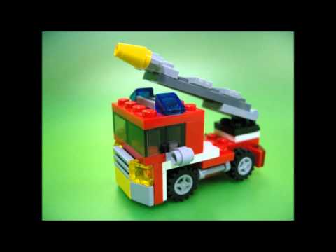 Lego Creator 6911 Mini Fire Rescue Car Toys Review - YouTube