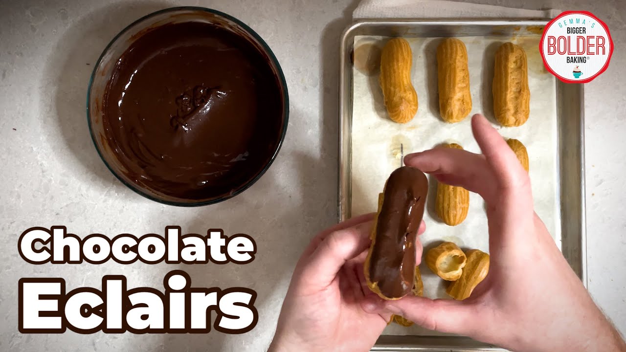 How To Make Eclairs Using Simple Science & Baker's Ratios - YouTube
