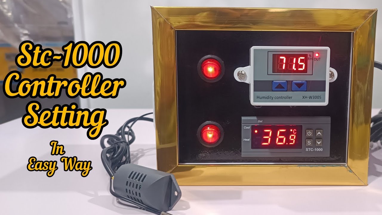 Stc-1000 Controller Setting In Easy Way . #hashmiincubator #settings# ...