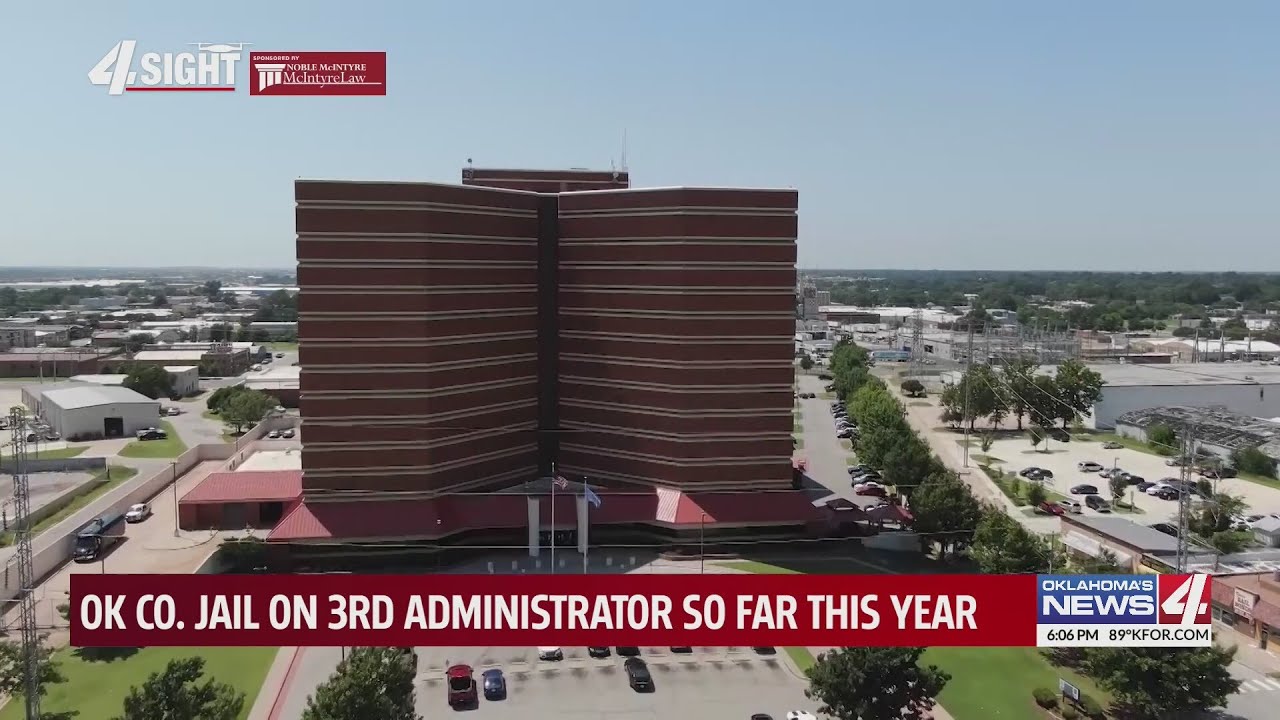 OK Co. Jail on 3rd administrator so far this year - YouTube
