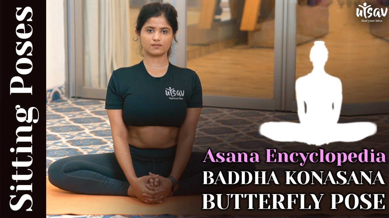 How To Do Baddha Konasana (Butterfly pose) | Steps & Benefits | Asana ...