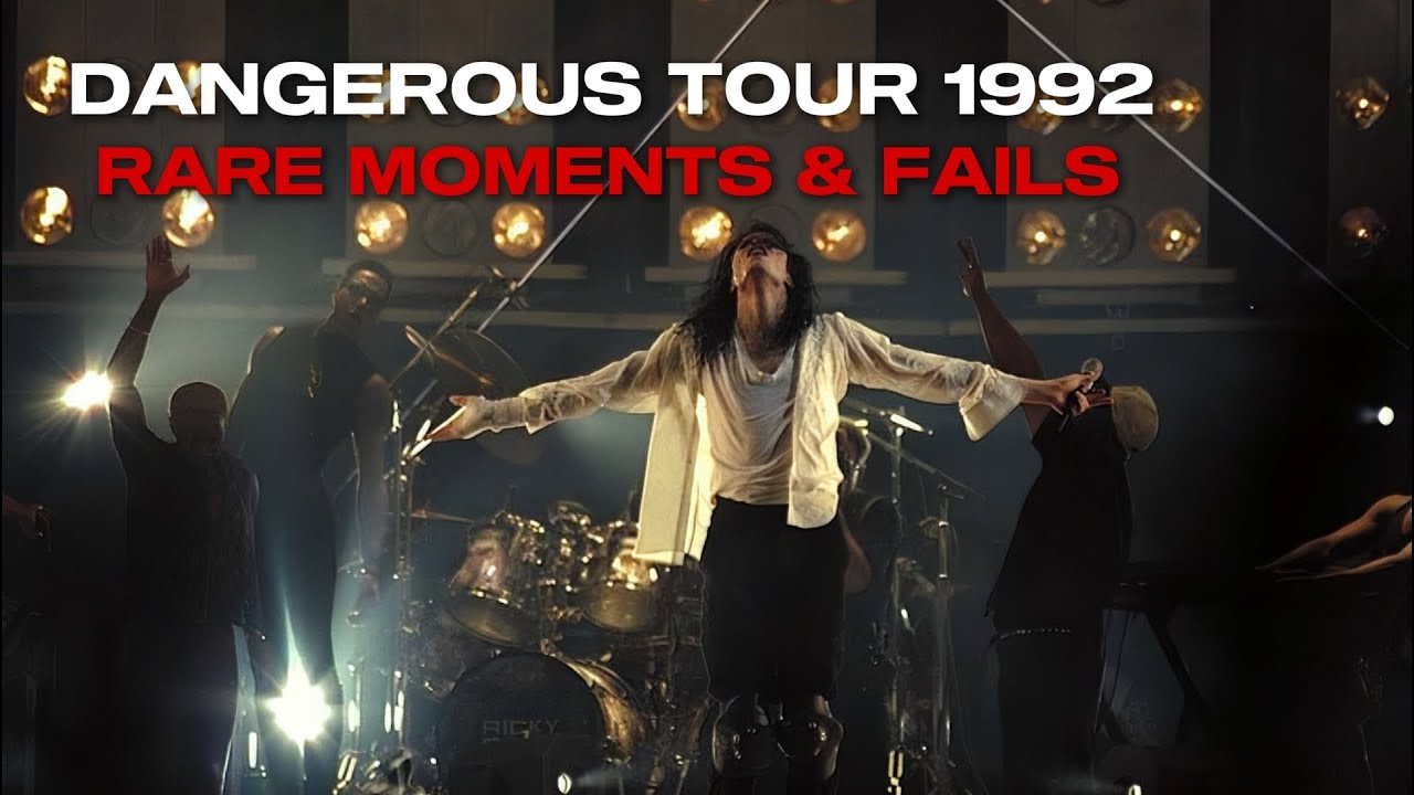 Dangerous World Tour 1992 | Rare Moments & Fails (INCOMPELTE) - YouTube