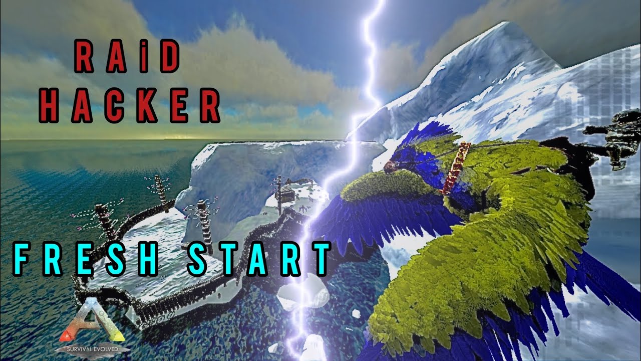 ARK MOBİLE RAİD HACKER BASE FRESH START PVP / PVXC PART e.7 - YouTube