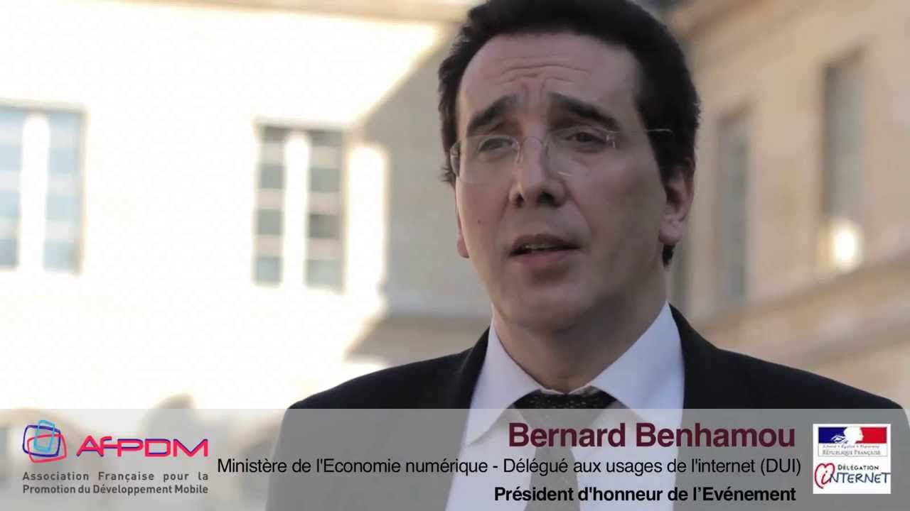 Bernard Benhamou (Ministère de l'Economie Numérique) / 1er Championnat ...