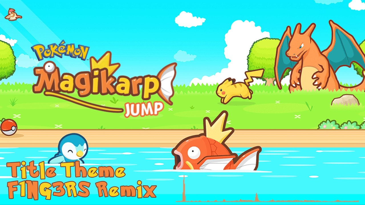 Pokémon: Magikarp Jump - Title Theme (F1NG3RS Remix) - YouTube