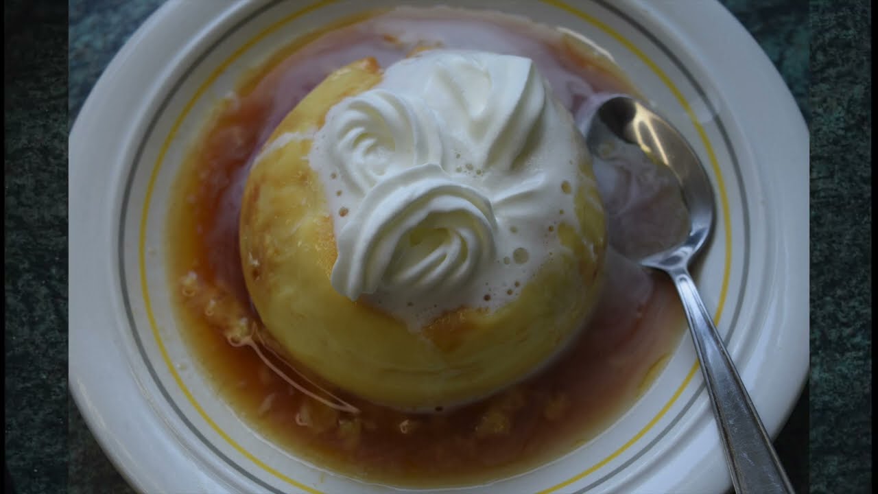 Flan del pollo campero y en microondas 😱 - YouTube