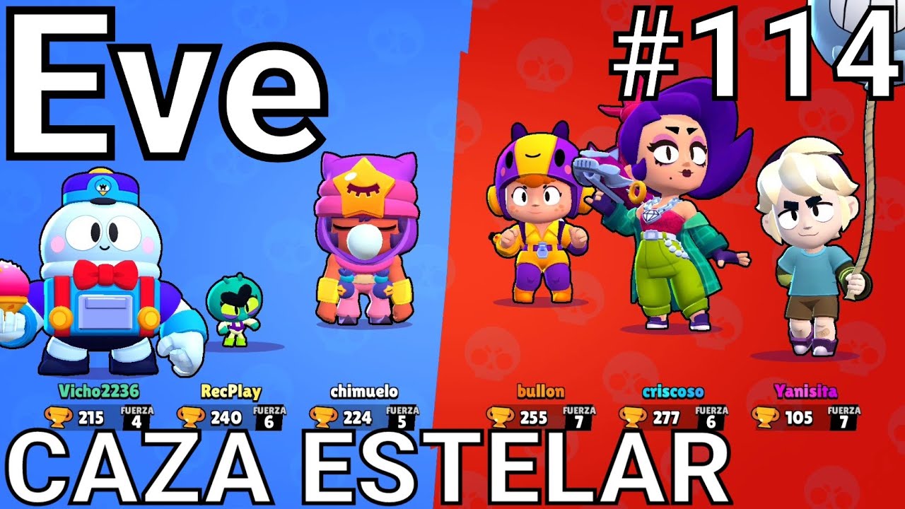 Brawl Stars #114 - CAZA ESTELAR - Eve - YouTube
