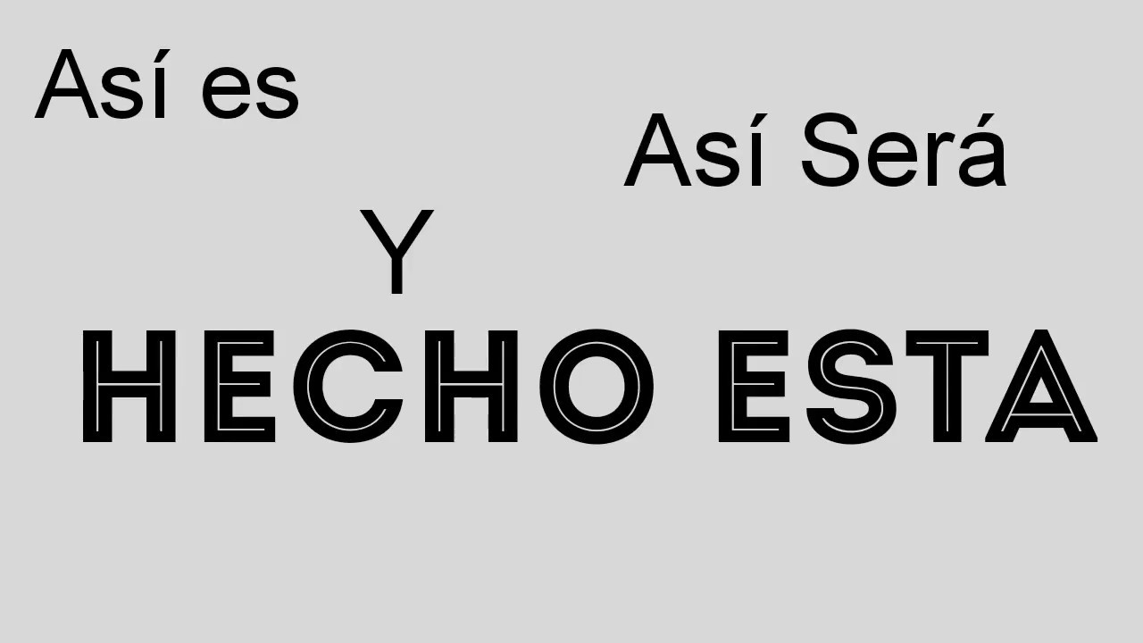 Decretos -Hecho Esta - Miky Velázquez - YouTube