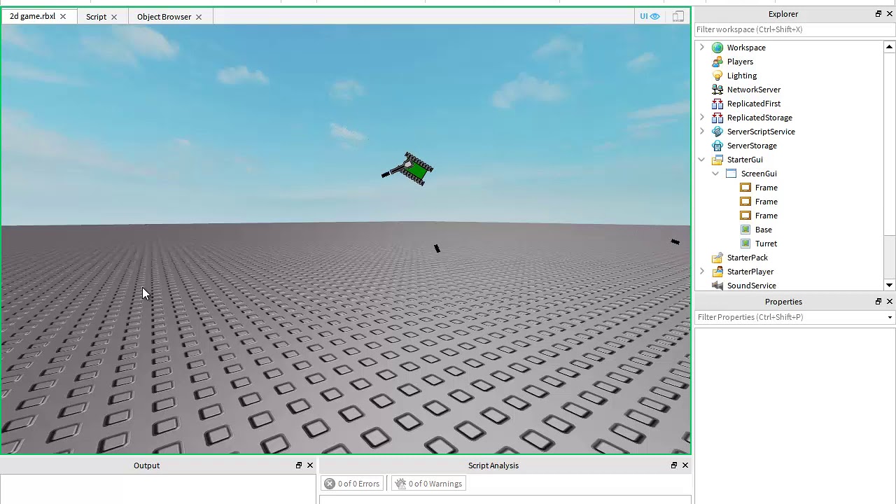 Roblox Projects -Tank game prototype - YouTube