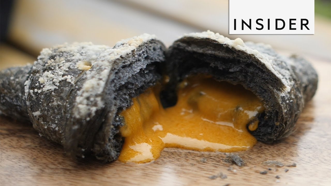 Gooey Asian-European Fusion Pastry - YouTube