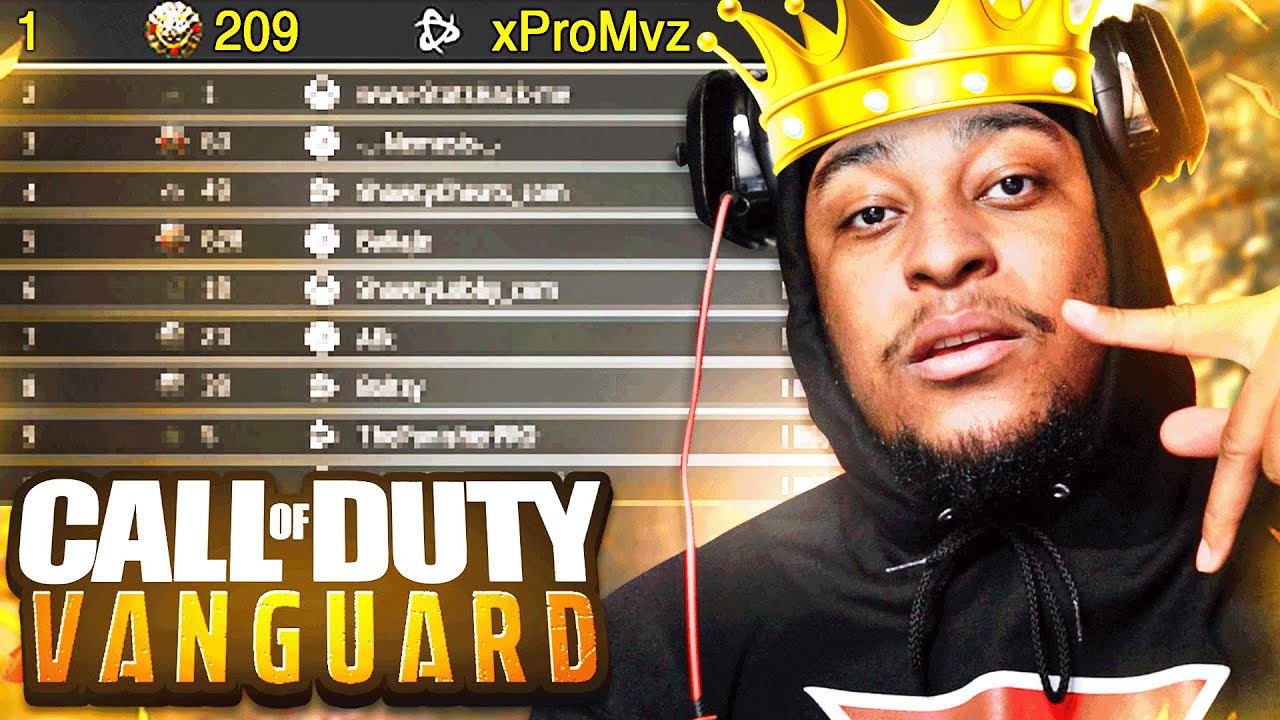 #1 Ranked COD Vanguard Player in SEASON 3! 👑 (Vanguard Multiplayer 433 ...