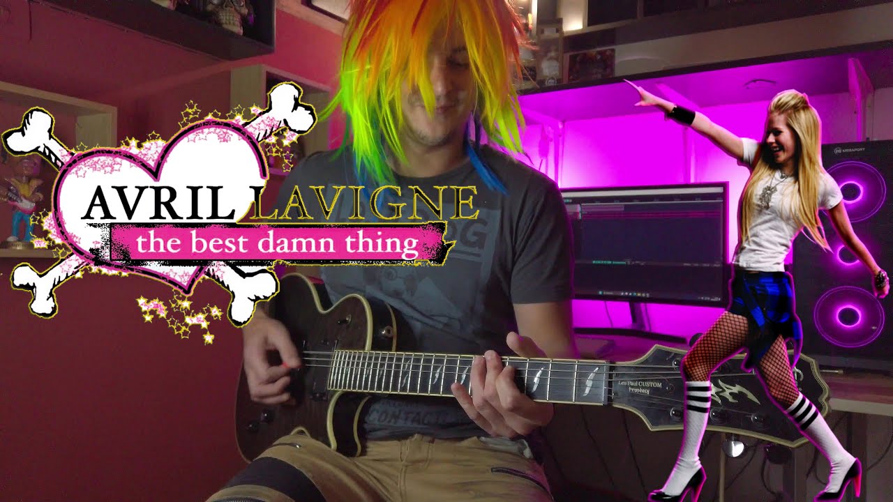 AVRIL LAVIGNE - Girlfriend (cover) Guitar - YouTube