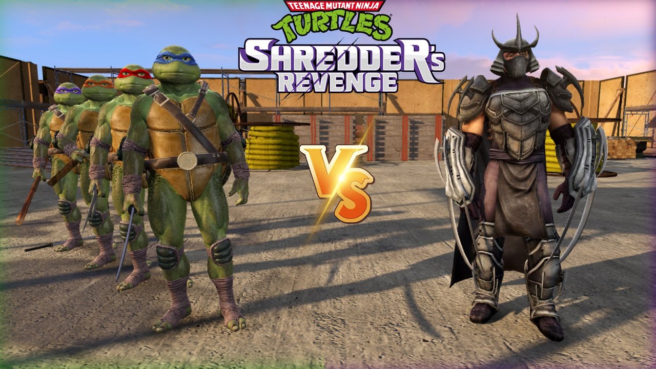 GTA 5 - Teenage Mutant Ninja Turtles VS Shredder (Gameplay) - YouTube