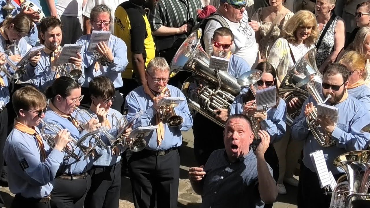 2nd Rossendale Scout Band at the Miners Gala 2025 - YouTube