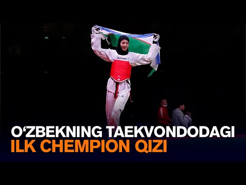 “Ko‘pchilik ishonmagandi” — O‘zbek qizi taekvondoda ilk marta jahon chempioni bo‘ldi