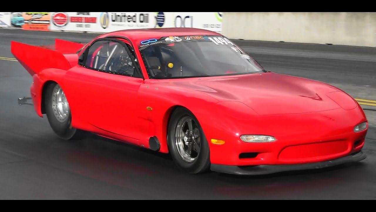 ROTORS DRAG RACING AT THE V 4 & ROTARY NATIONALS NEW ZEALAND 31.1.2016 ...