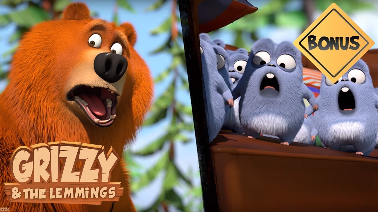 TOP 5 des moments d'entraide entre Grizzy & les Lemmings - Grizzy & les ...