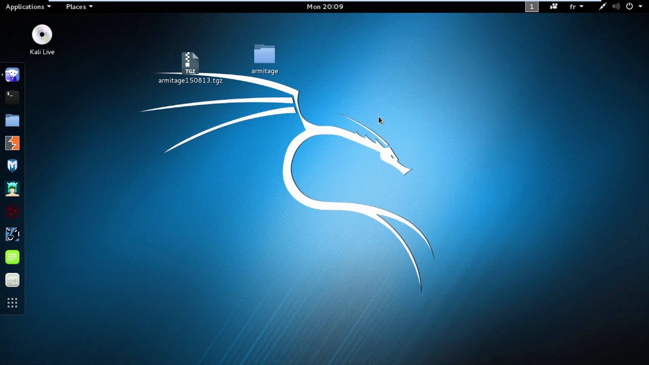 Activer armitage sous Kali Linux 2.0 [Sana Linux] - YouTube