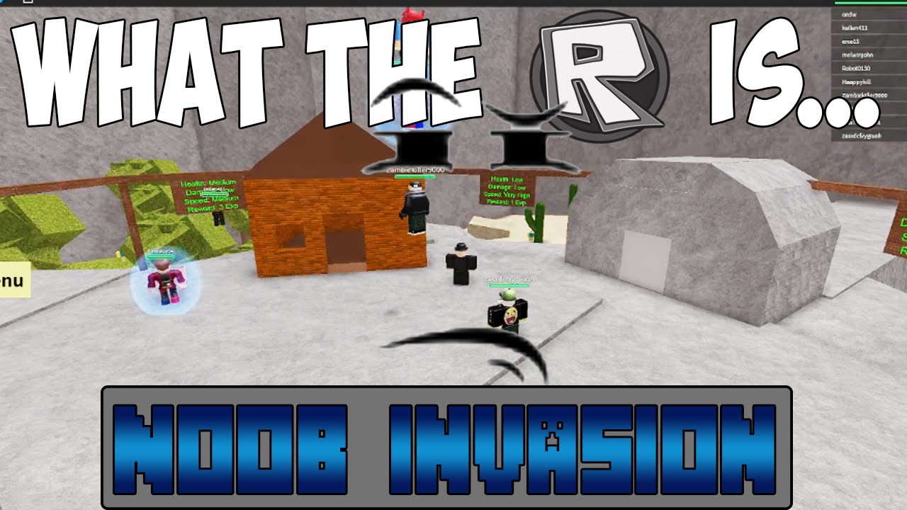 What The Roblox Is... - Noob Invasion? - YouTube