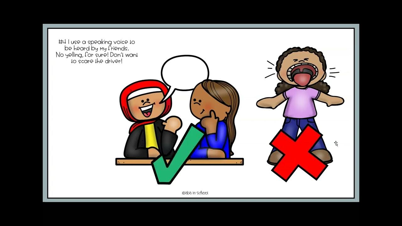 I Can Ride the Bus Social Skills Story BUS SAFETY | Social Emotional ...