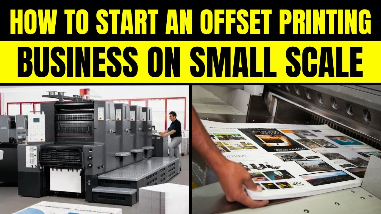 How to Start an Offset Printing Business on a Small Scale - YouTube