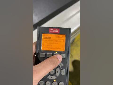 Danfoss drive LCP for parameters settings & monitoring speed or ...