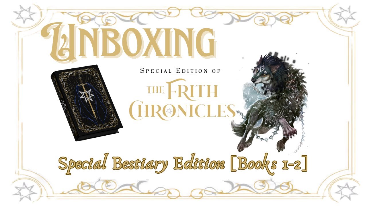 Unboxing the Special Bestiary Edition of the Frith Chronicles vol 1 - YouTube