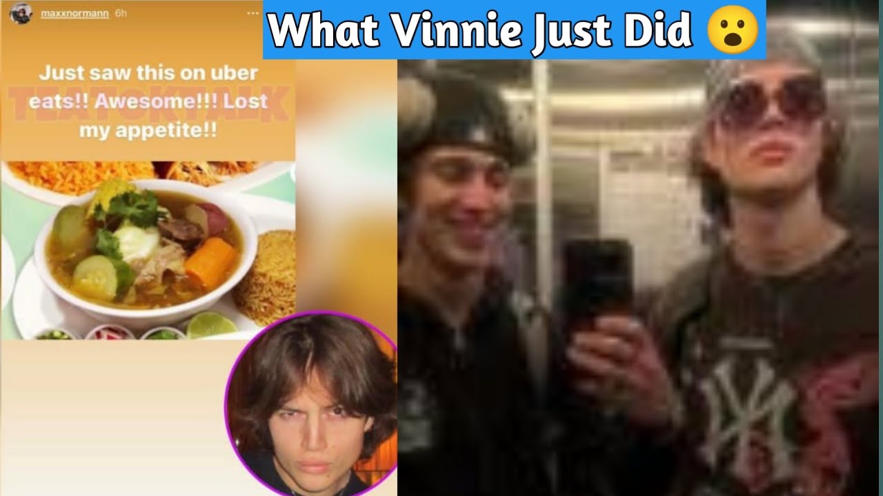 Vinnie Hacker & friend Max Norman is once again showing his true colors ...